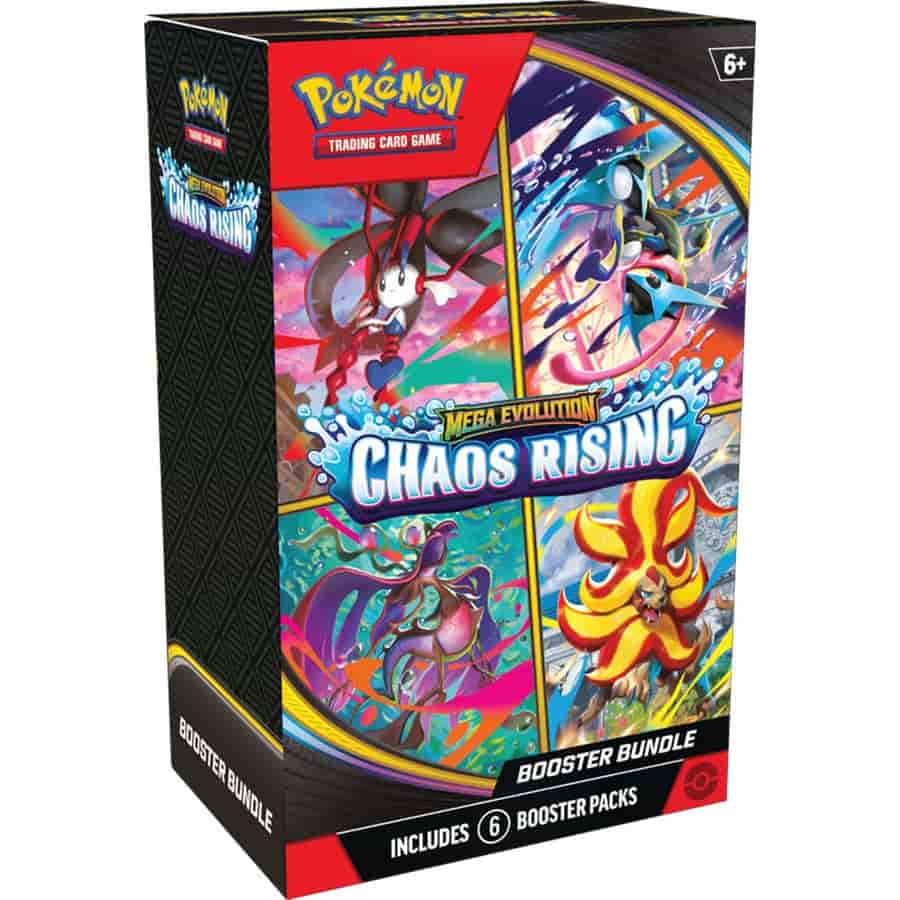 Pokemon: Mega Evolution Chaos Rising - Booster Bundle